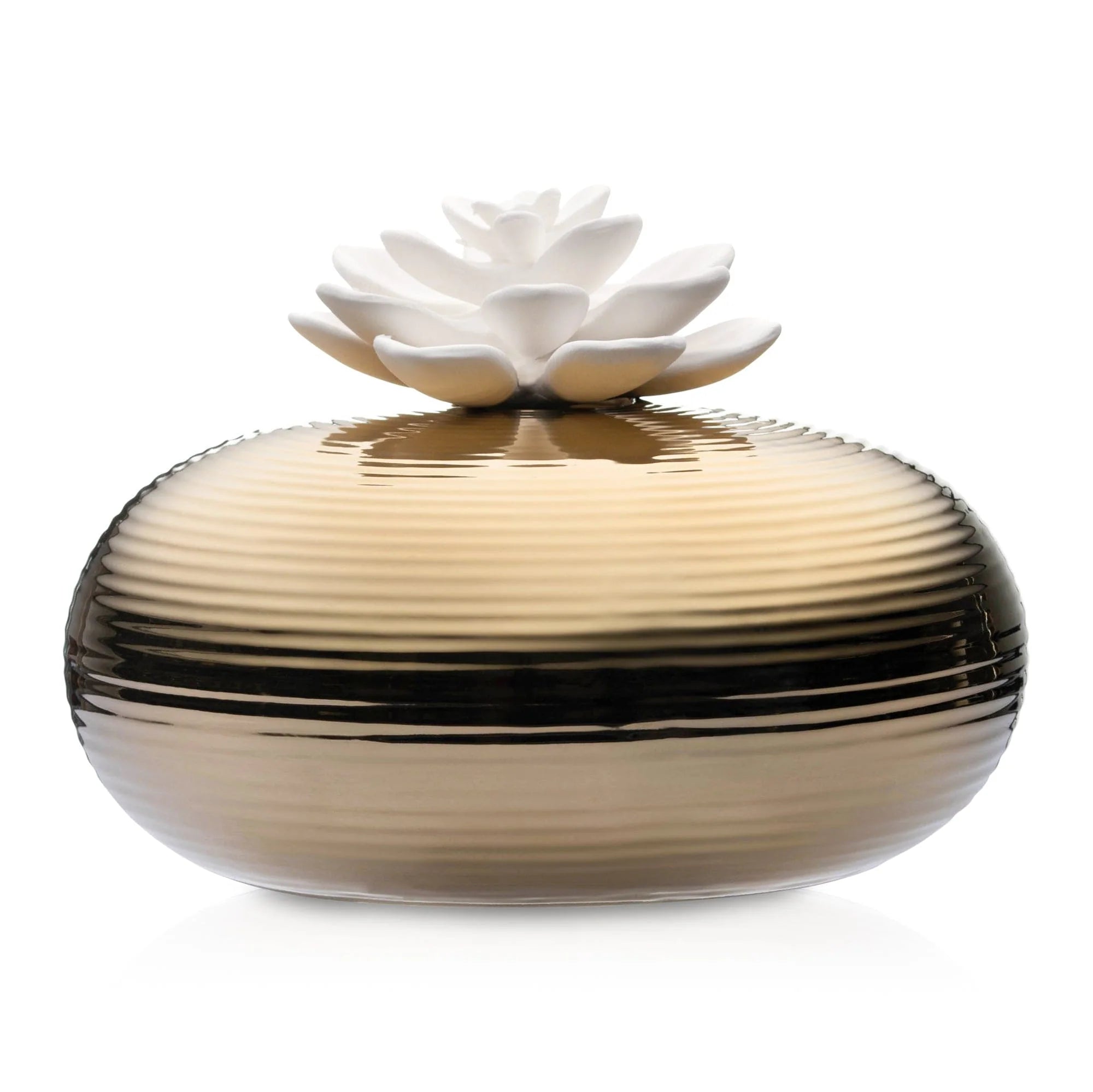 The Fluted Scent Diffuser - Gold – THE ADDRESS